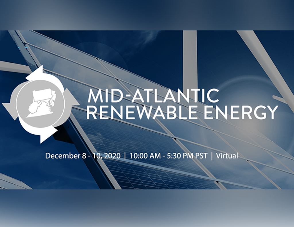 MID-ATLANTIC RENEWABLE ENERGY Dec. 08-10, 2020 – GREEN WORLD ALLIANCE